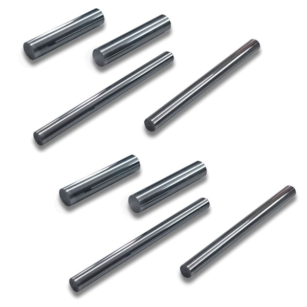 Prüfstifte, Messstifte aus rostfreiem Edelstahl 0,5 bis 20 mm